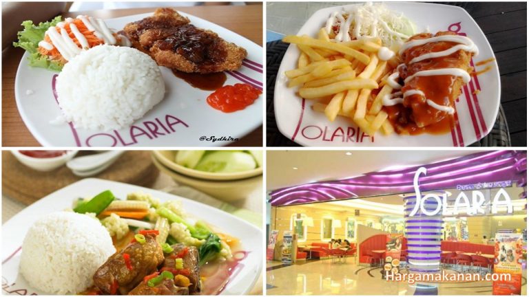 √ Daftar Harga Menu Solaria Malang Terbaru 2024